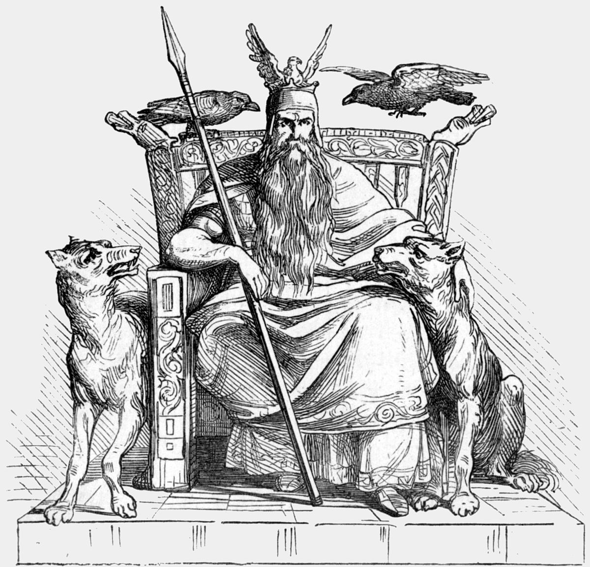 Odin, otec veškerenstva | Severská Mytologie